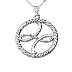 Element Shine | Jewelry | 925 Sterling Silver Friendship Symbol In Rope ...